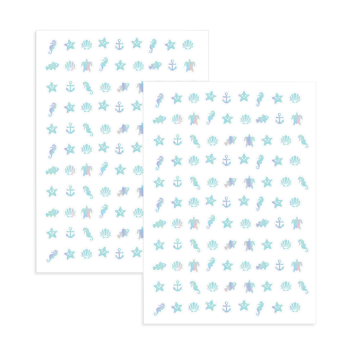 SHELLEY Nail Sticker - 2 sheets – The Little NY