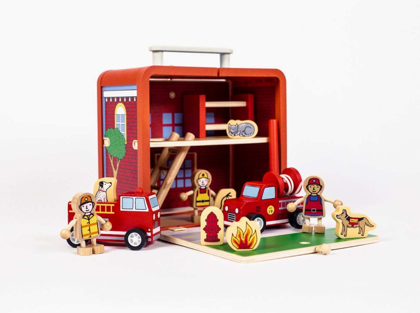Fire House Suitcase – The Little NY