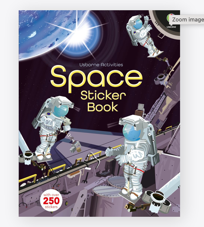 Space Sticker Book – The Little NY