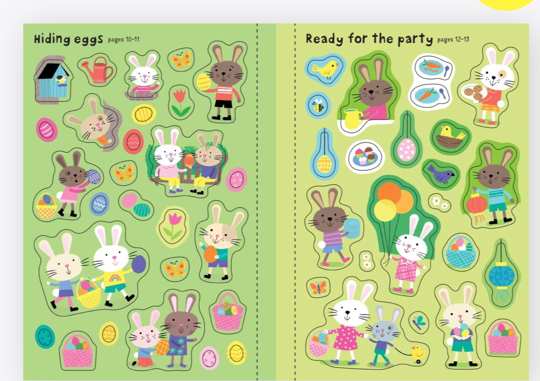 First Sticker Book: Easter Bunnies – The Little NY